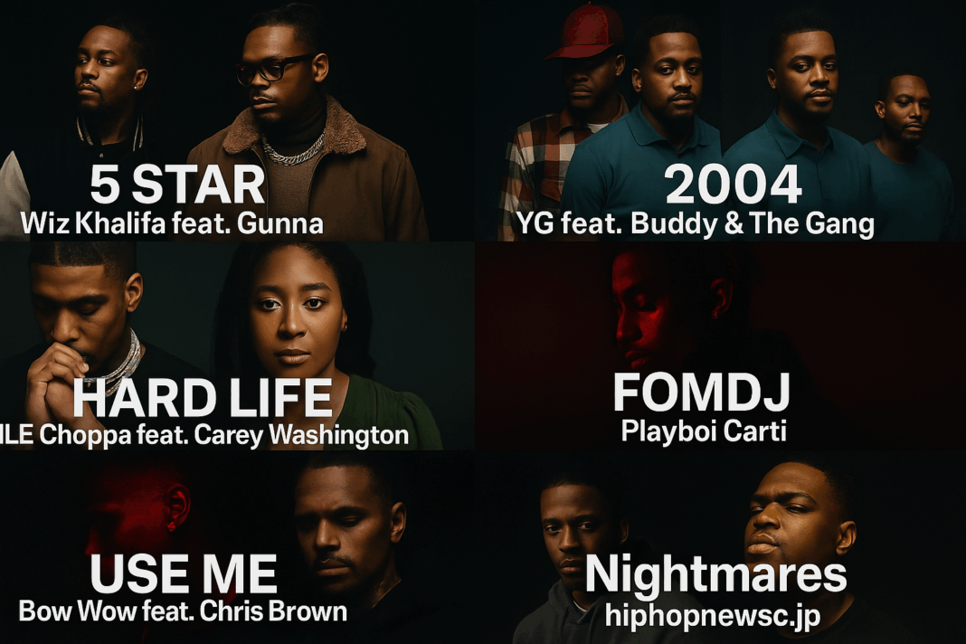 2025年3月第4週：今週リリースされた大注目の楽曲TOP7。5 Star,FOMDJ..etc - HIPHOPCs